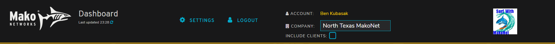 Mako Dashboard - Mako Networks Documentation