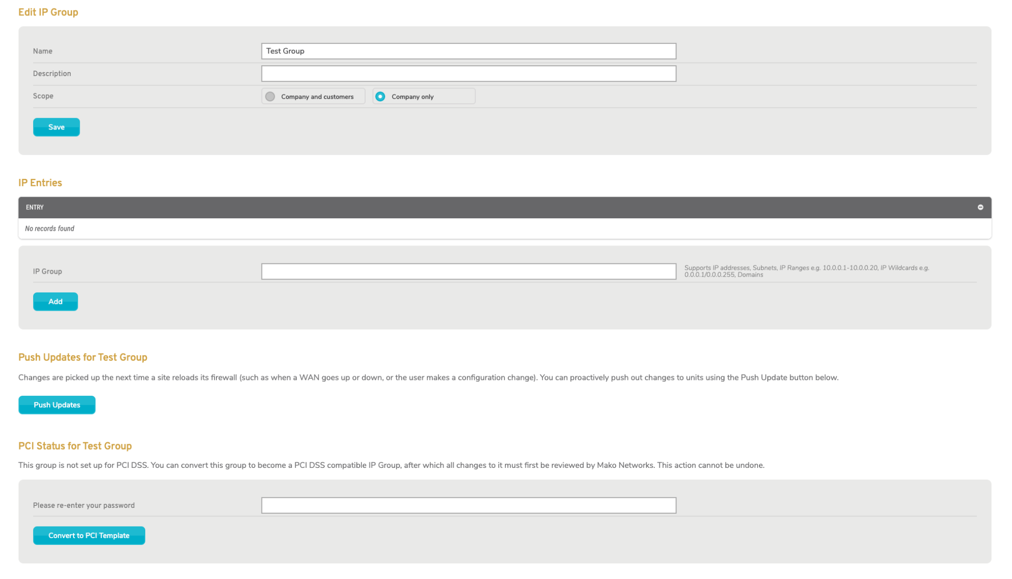 IP Groups - Mako Networks Documentation