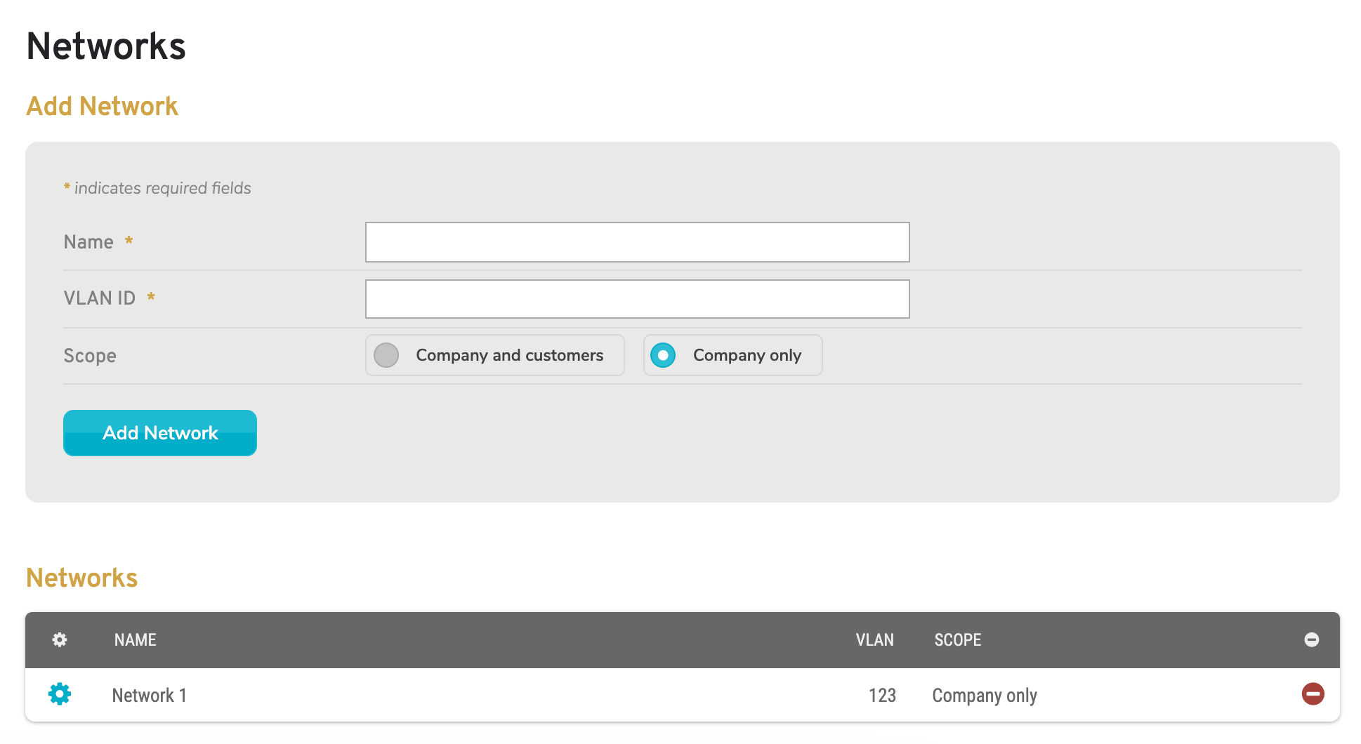 Networks - Mako Networks Documentation