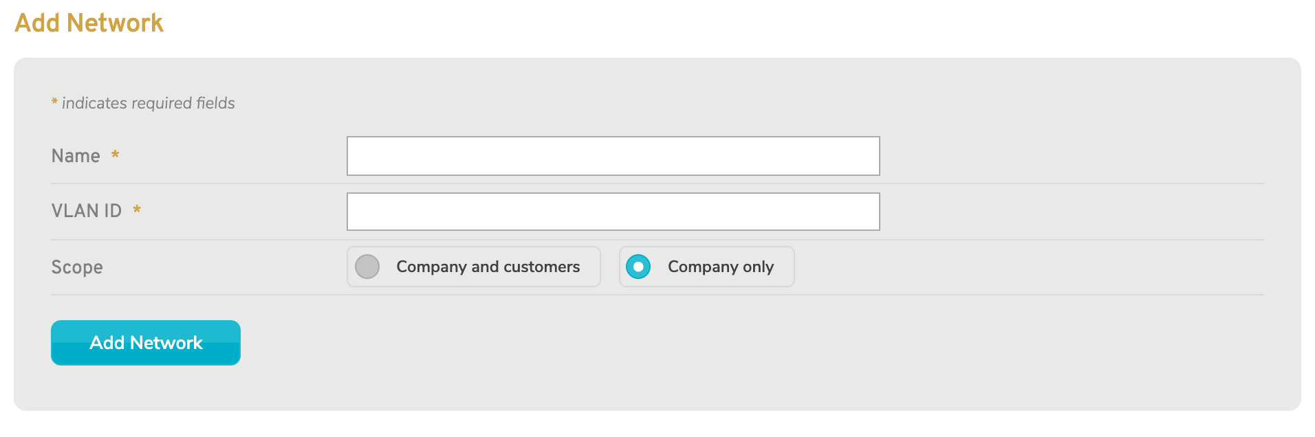 Networks - Mako Networks Documentation