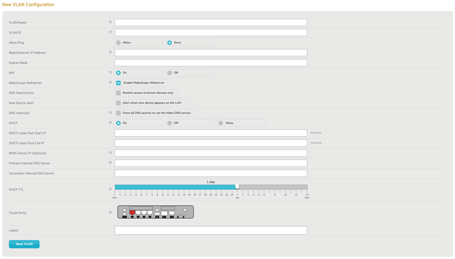 VLAN Setup - Mako Networks Documentation