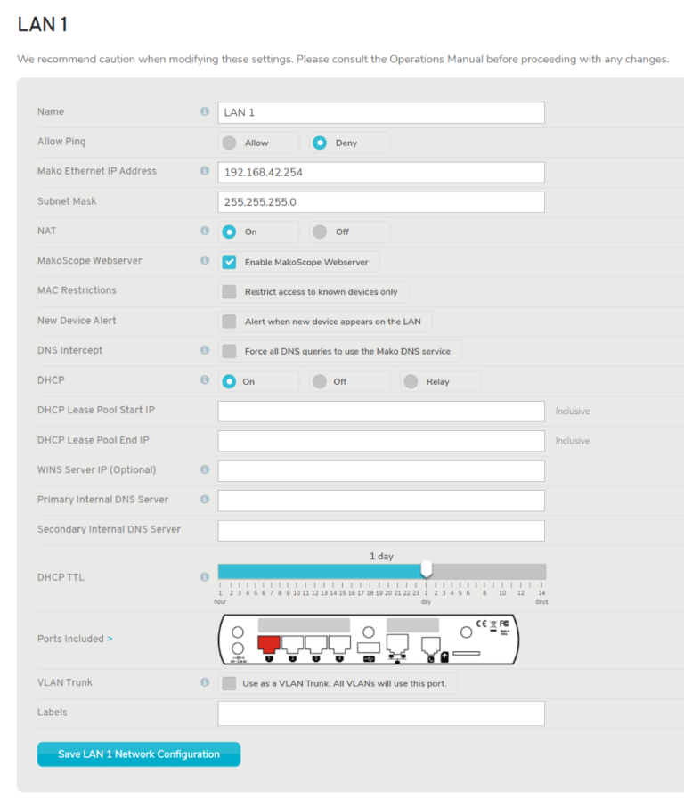 LANs - Mako Networks Documentation