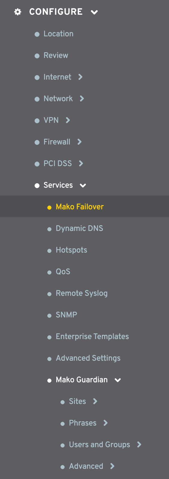 Mako Guardian - Mako Networks Documentation