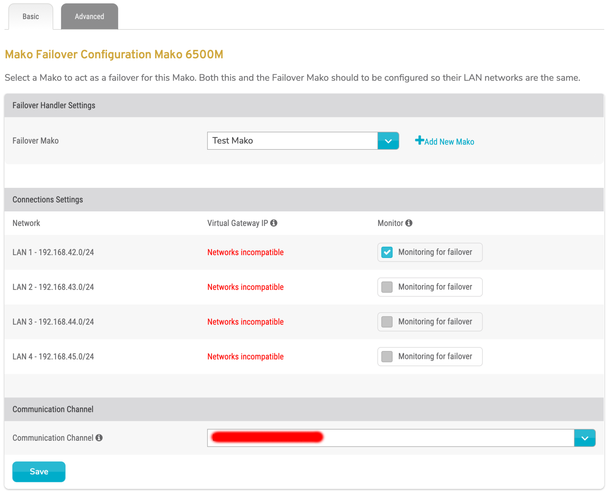 Mako Failover - Mako Networks Documentation