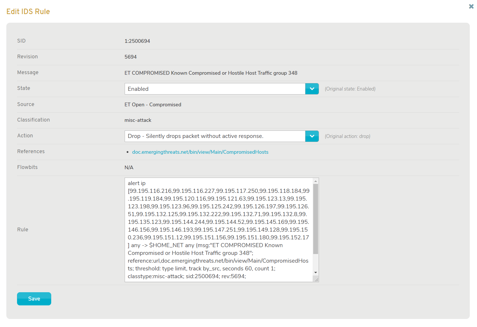 Rules - Mako Networks Documentation