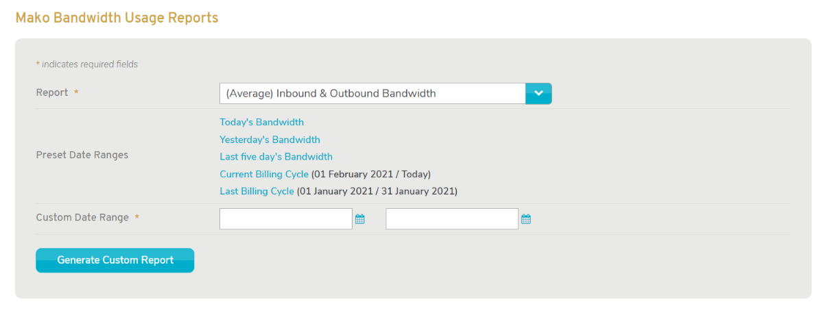 Performance - Mako Networks Documentation