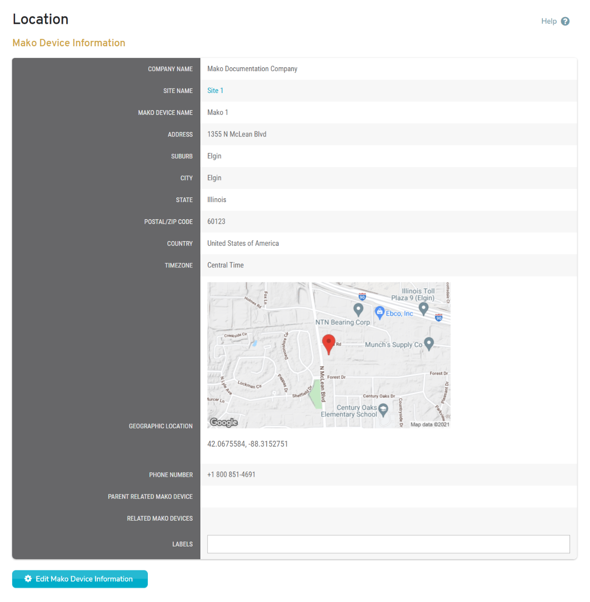 Location - Mako Networks Documentation