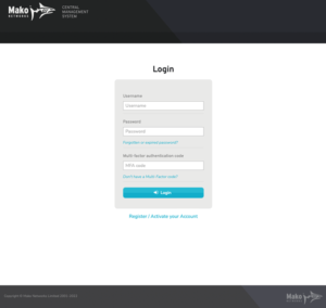 Getting Started - Mako Networks Documentation