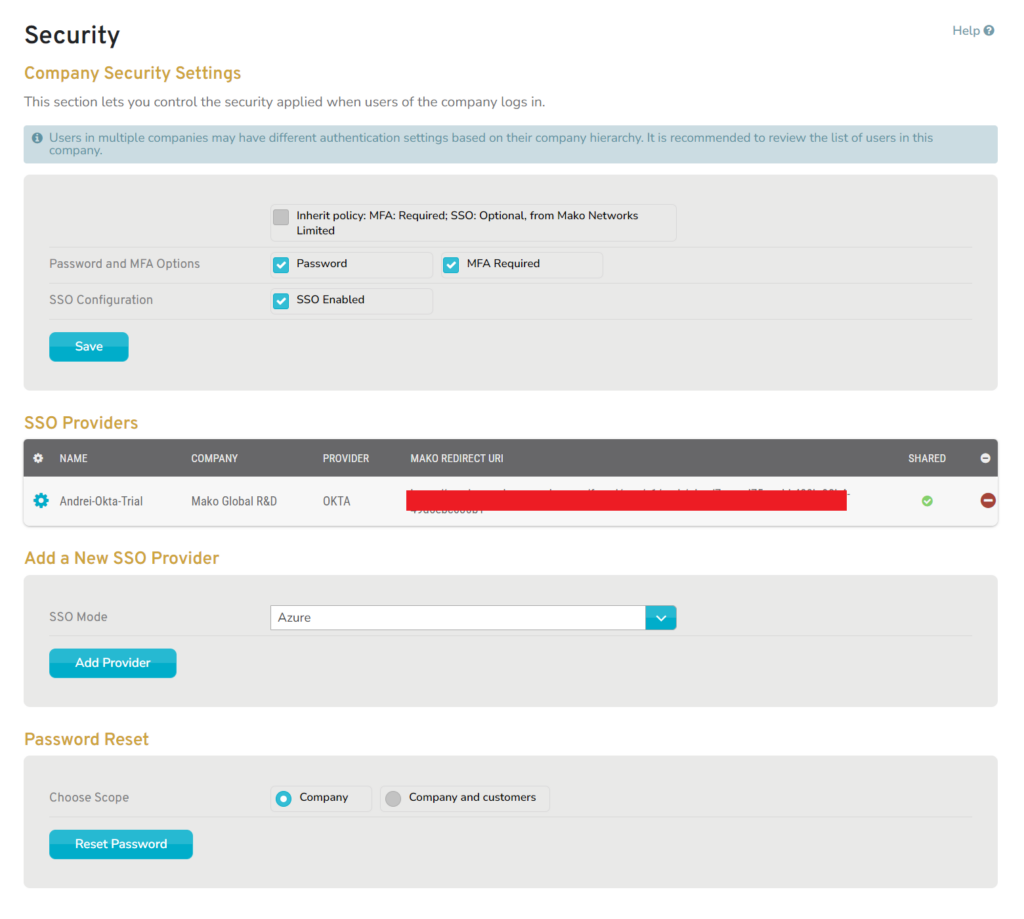 Security - Mako Networks Documentation